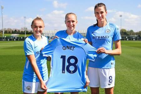 Manchester City Women and QNET team up for the FA WSL 1's first sleeve ...