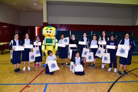 Introducing KiDS program to more than 400 students at Al Mawakeb School