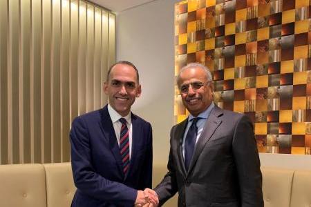 On a visit to the Grand Duchy of Luxembourg: H.E Obaid Humaid Al Tayer ...