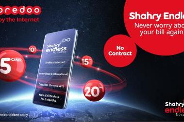 Ooredoo introduces new Shahry endless plans with all new benefits