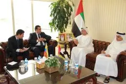 HE Obaid Humaid Al Tayer meets Ecuador's Minister of Finance
