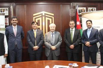 Abu-Ghazaleh and Pakistan's Ambassador to Jordan discuss cooperation