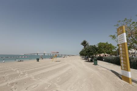 Al Bateen Beach receives 912 thousand visitors since Jan