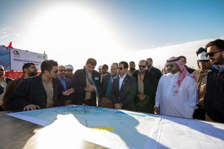 Sadara breaks ground on EO/PO pipeline projectat PlasChem Park