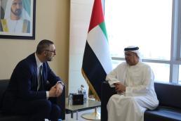 HE Obaid Humaid Al Tayer meets with Australian Ambassador to review ...