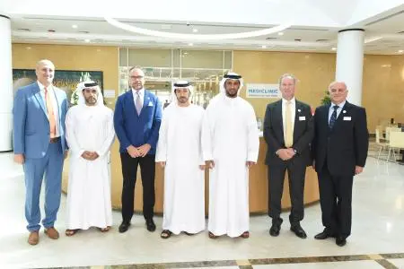 H.E. Sheikh Abdulla Bin Mohamed Al Hamed, Chairman of the Department of Health, visits ...