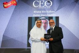 Khalid Bin Kalban wins Visionary CEO of the Year award at CEO Middle ...