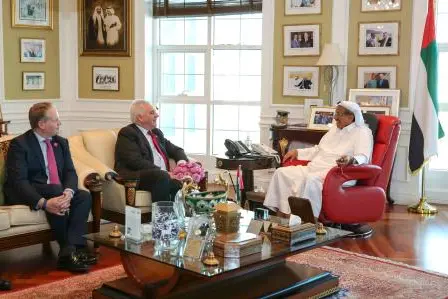 Khalaf Ahmad Al Habtoor meets Sir Nigel Knowles, the new Chairman of ...
