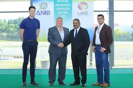 ANIB announced as Emirates Cricket Board's Official Insurance Supplier