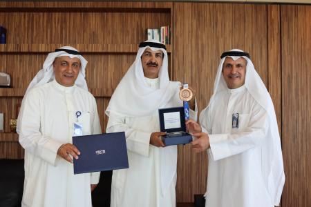 NBK honors Al Rashidi for Olympic Medal