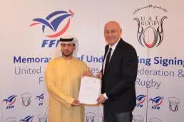 UAE Rugby and Fédération Française de Rugby enter strategic partnership